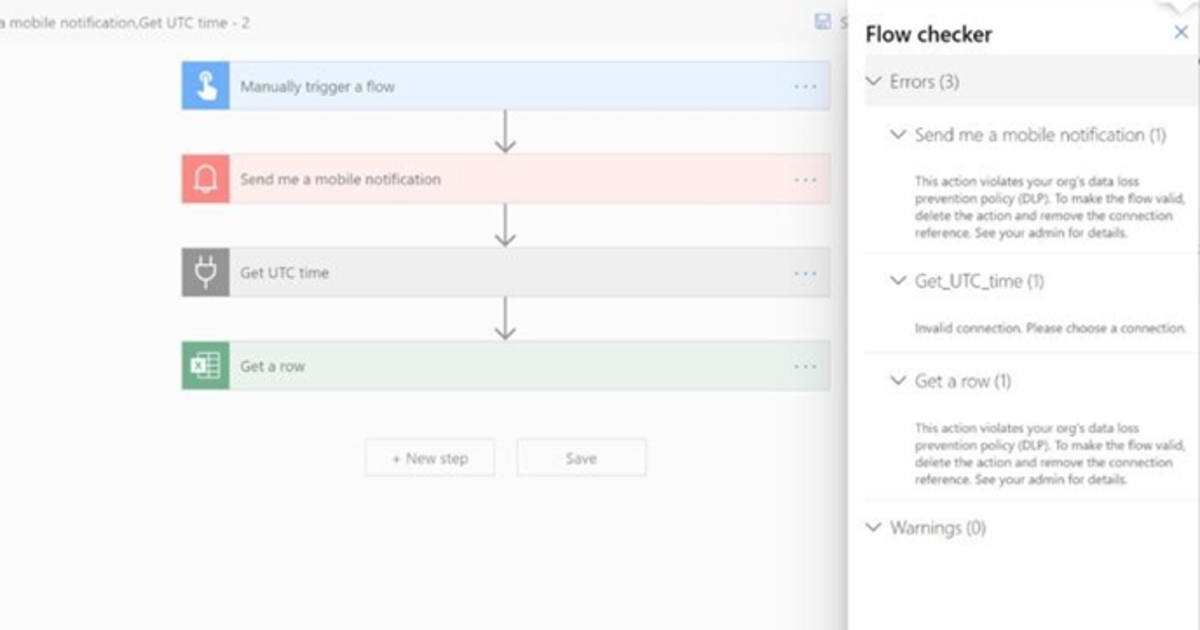 How not to resolve the DLP policies error for your Power Automate Flow